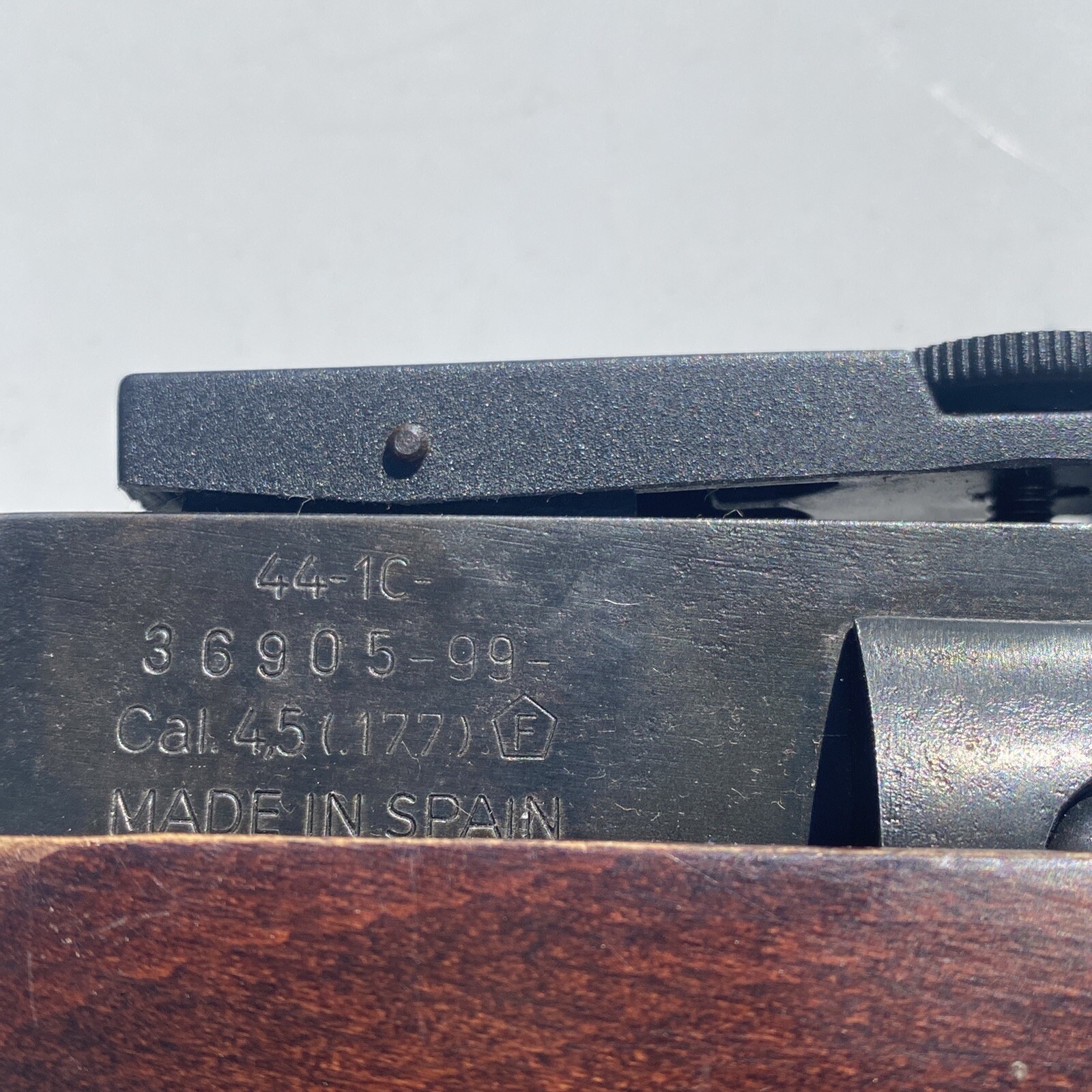 Vintage MARKSMAN Break Barrel .177 4.5mm Pellet Air Rifle 44-1C made in ...
