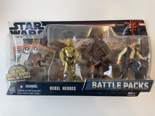 Star Wars Rebel Heroes Action Figure Battle Packs ~ Han Solo ...