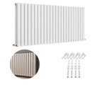 Radiator Horizontal Double Panel Oval Column Designer Central Heating ...
