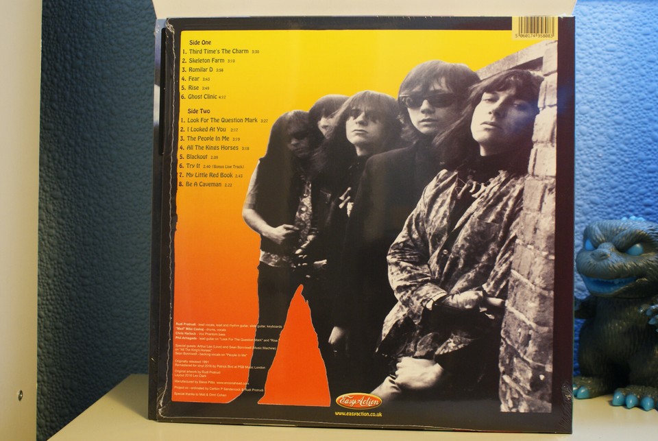 The Fuzztones ‎Braindrops limited yellow & red splatter vinyl lp + 7 ...