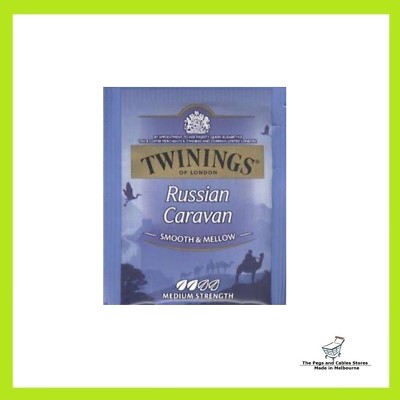 10 x Twinings Tea Bags - Russian Caravan - Medium Strength (Black Tea ...