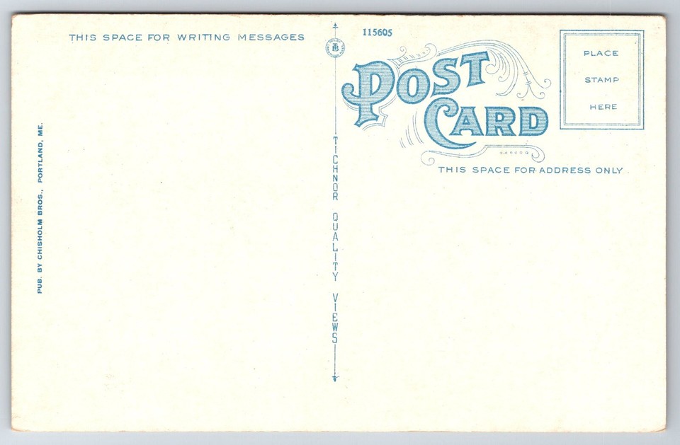 Maine Songo River Sliding Bridge Above The Lock Vintage Postcard | eBay