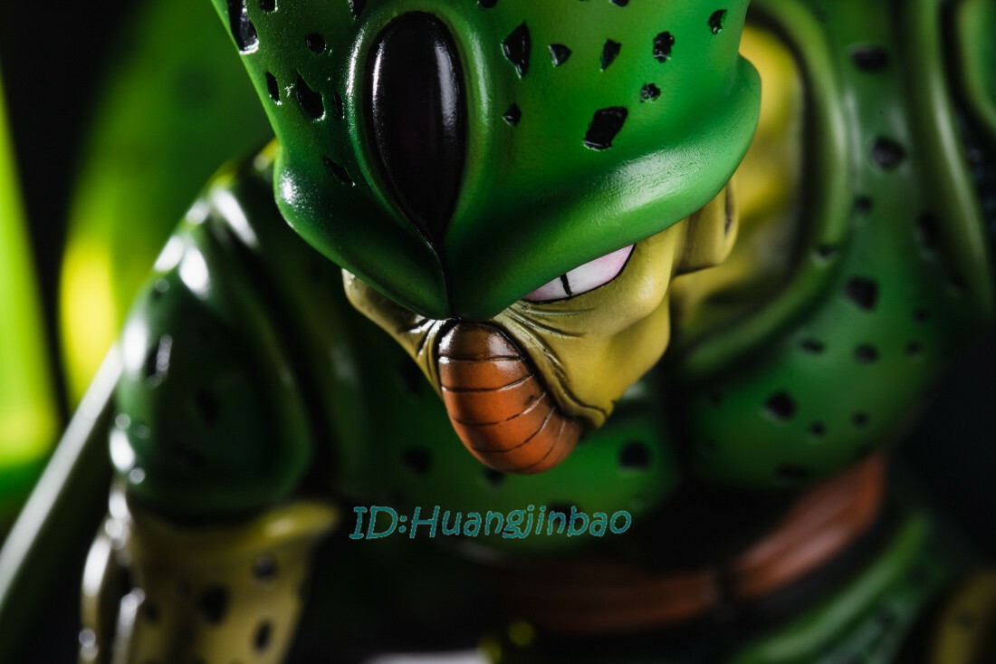 DBZ Dragon Ball Z Cell Laboratory Statue Painted GK Model B-Six Studio ...