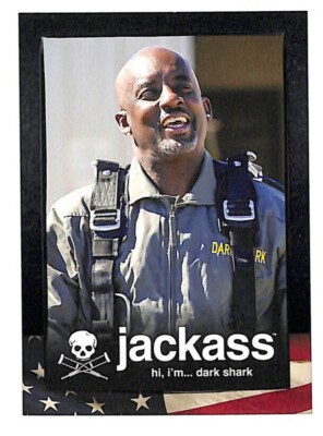 2022 ZEROCOOL JACKASS Card #34 Dark Shark BaseCard NEAR MINT NM MINT M ...