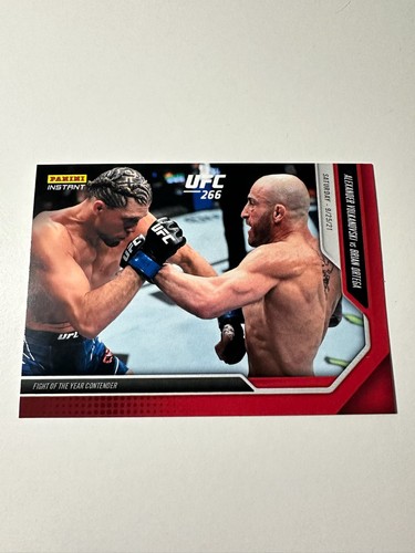 2021 Panini Instant UFC Alexander Volkanovski Brian Ortega UFC 266 /140 ...