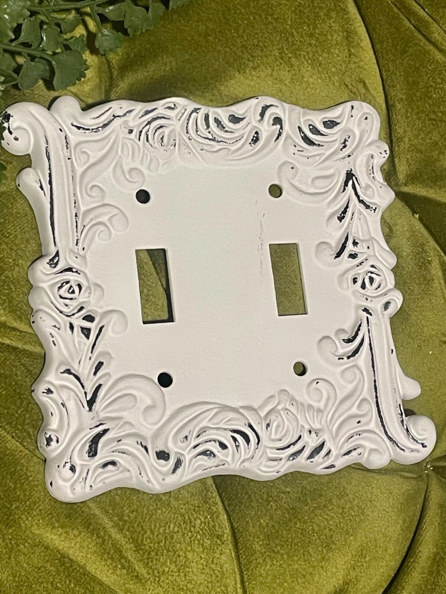 Silver Ornate Light Switch Covers Silver Metal Antique Switch Plates