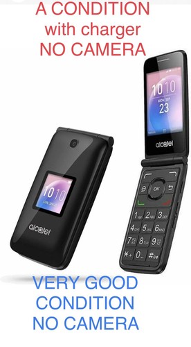 Alcatel GO FLIP V 4051S 4G VoLTE Black (Verizon) Flip Phone Grade A NO ...