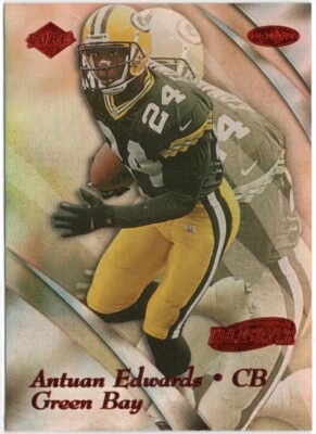 1999 Collector's Edge Masters Antuan Edwards Insert Card #79 /3500 ...