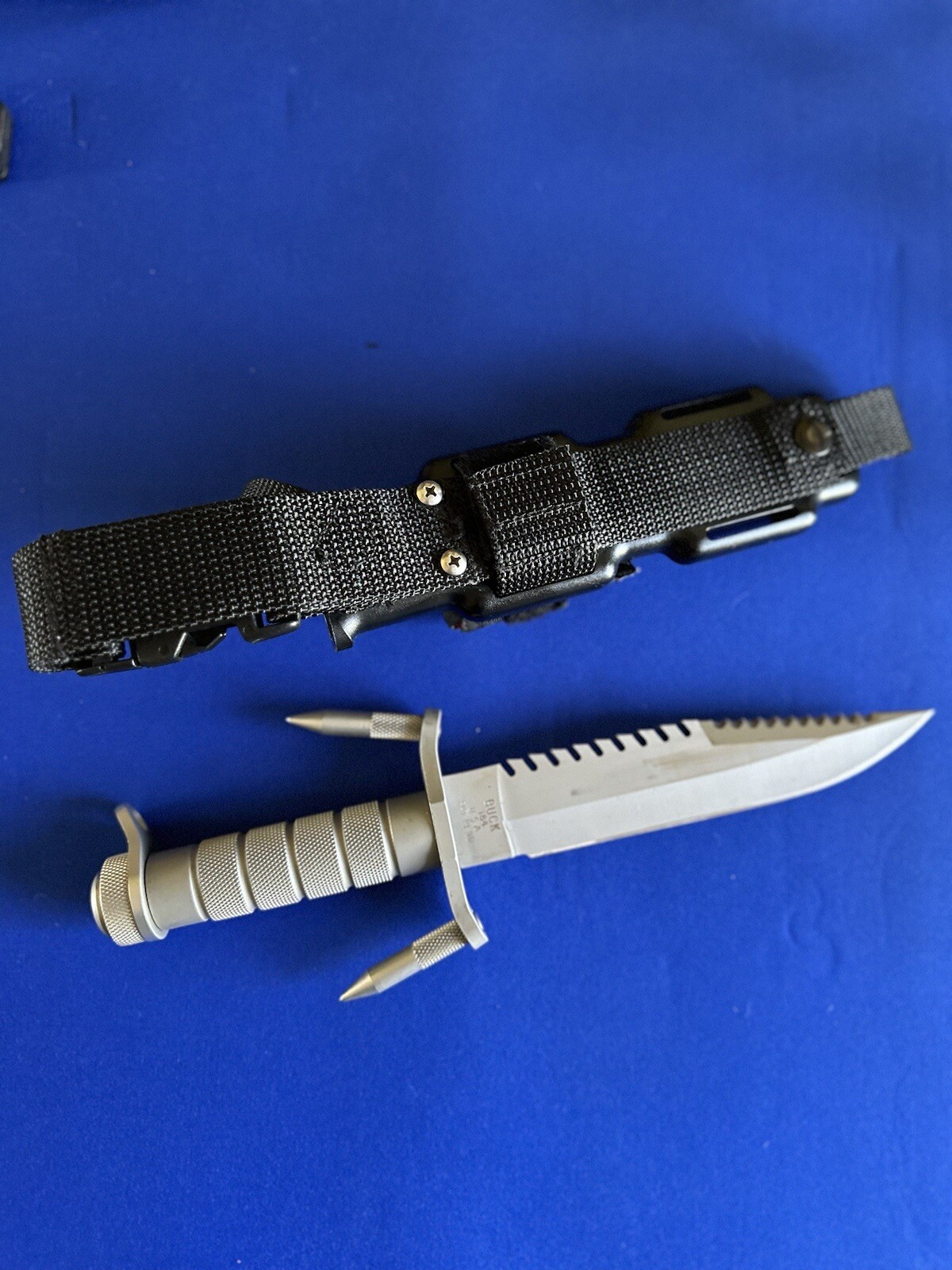 Discontinued Pre-1986 Buck USA 184 Buckmaster Knife w/ Original Sheath ...