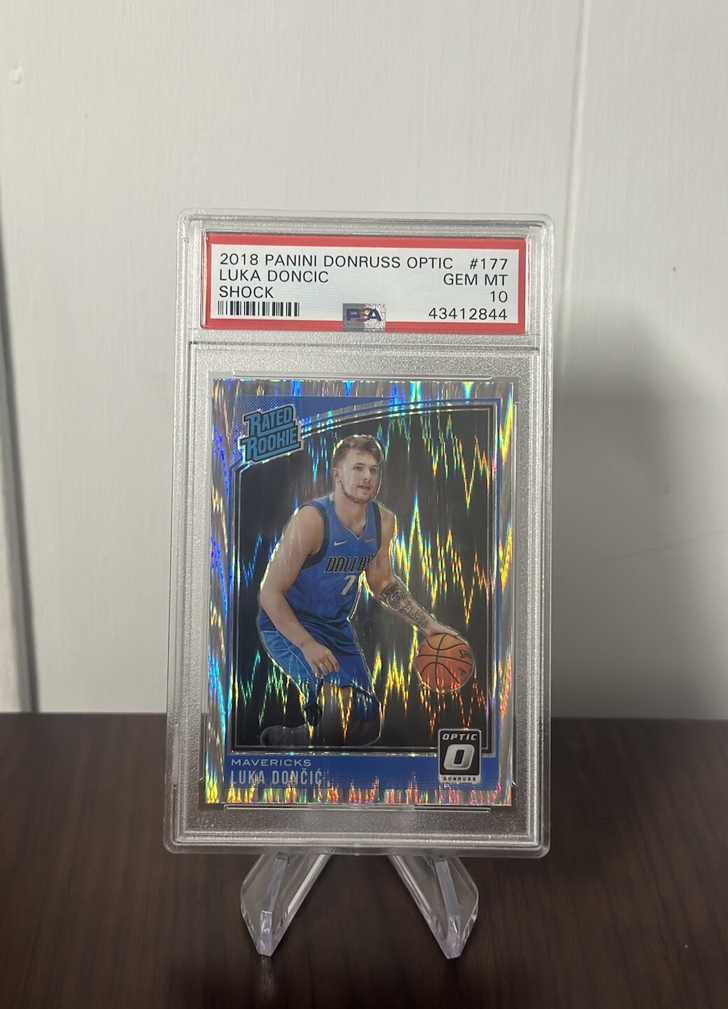 Luka Doncic 2018 Optic #177 Shock Price Guide - Sports Card Investor