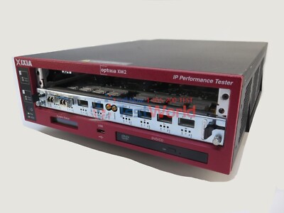 IXIA Optixia XM2 870-0063-05 Chassis Server IP Performance Tester ...