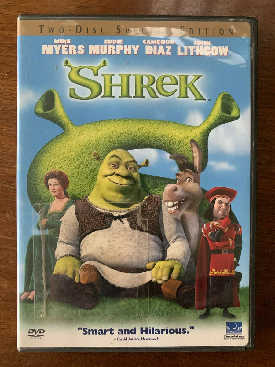 Shrek Dvd 2001