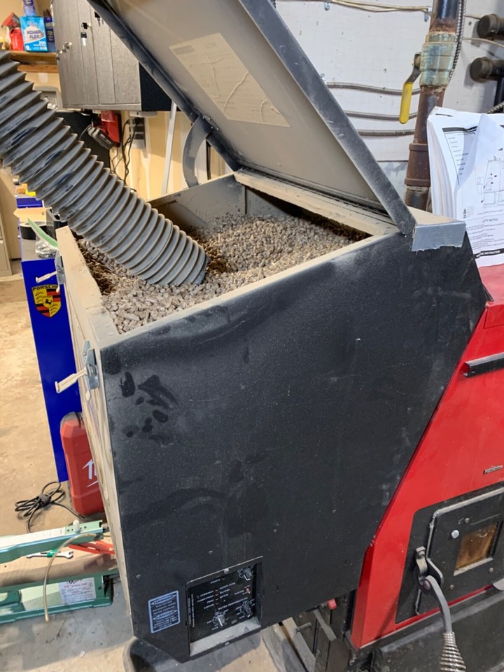 Harman pb105 pellet boiler and full heating system | eBay