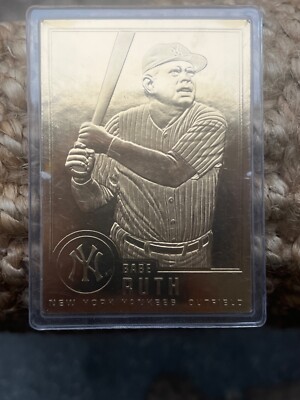 Sealed 1996 babe ruth gold card 30 | eBay