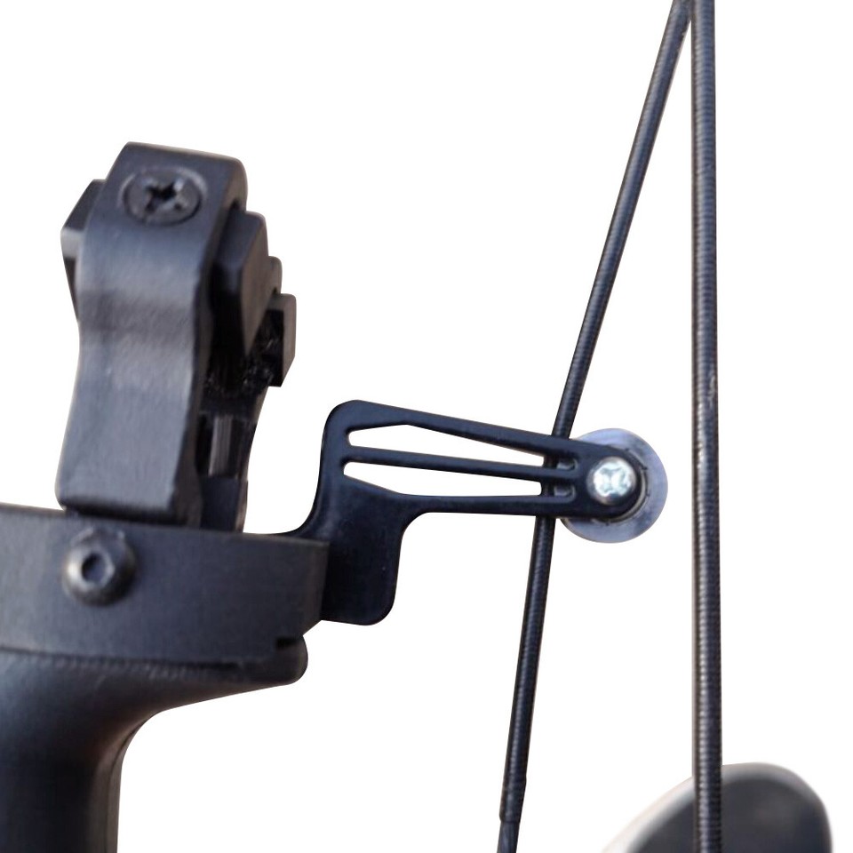 Mini Compound Bow 35lbs Triangle Bow Set Arrows Fishing Archery Hunting ...