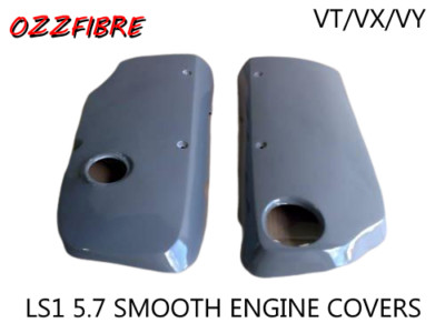 SMOOTH ENGINE COVERS TO LSI 5.7 ENGINES VT - VX - VY COMMODORE | eBay