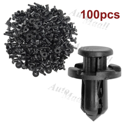 100x Bumper Fender Clip Retainer For 10mm Hole Subaru BRZ Ascent ...