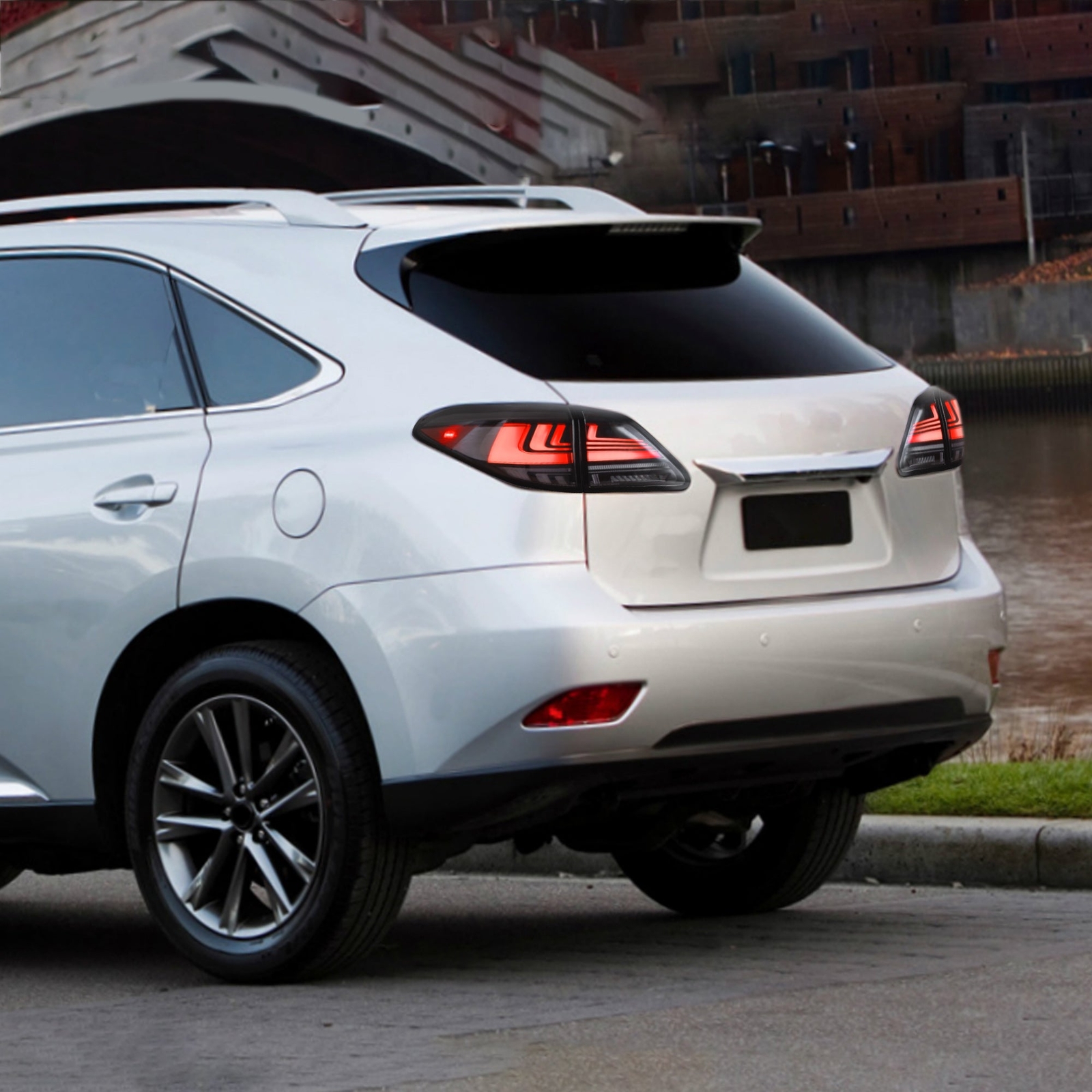 LED Tail Lights For 2009-2014 Lexus RX350 RX450 Clear Sequential Rear ...