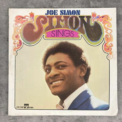 Joe Simon Sings [1969] Vinyl LP Funk Soul Sound Stage 7 Message From ...