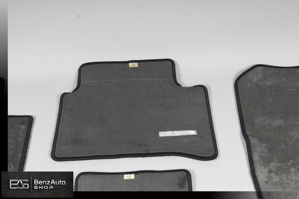Mercedes W219 CLS63 AMG Interior Floor Rug Carpet Mats Set Black OEM | eBay