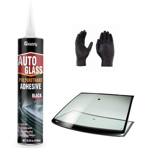 Windshield Sealant Black 310ml, Fast Cure Windshield Adhesive, High ...