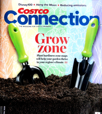 COSTCO CONNECTION MAGAZINE April 2023 GROW ZONE PLANTING ZONE MAP ...