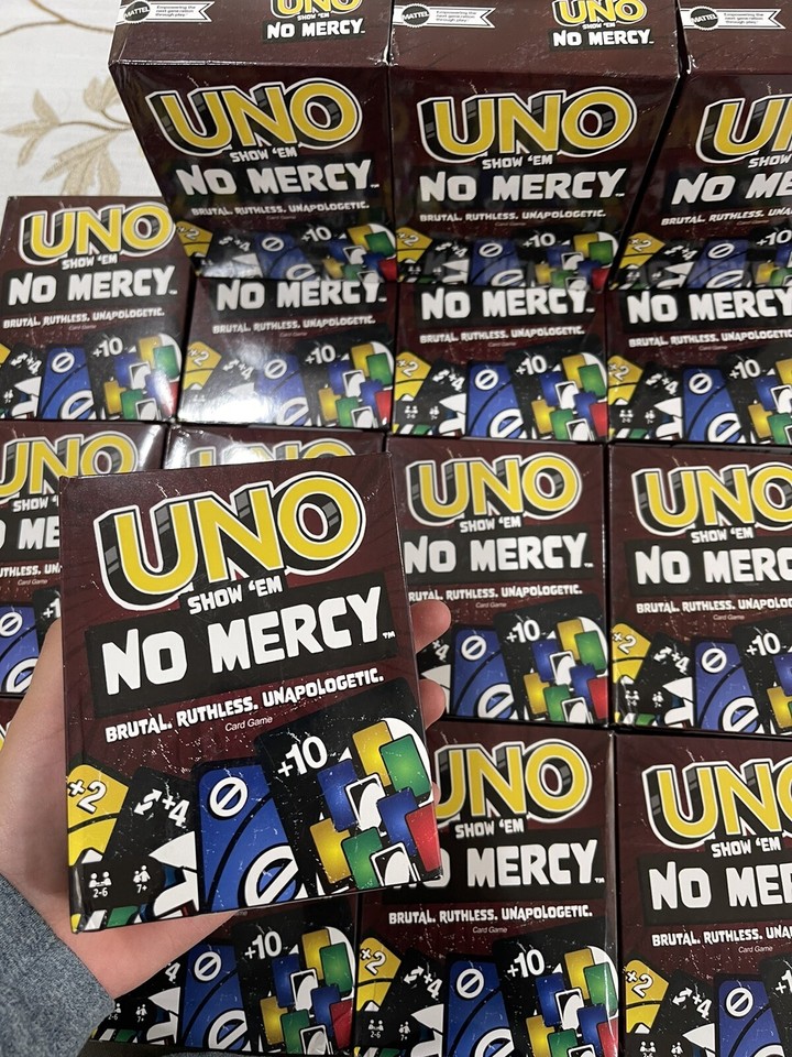 Mattel UNO Show em No Mercy Card Game 194735220809 | eBay