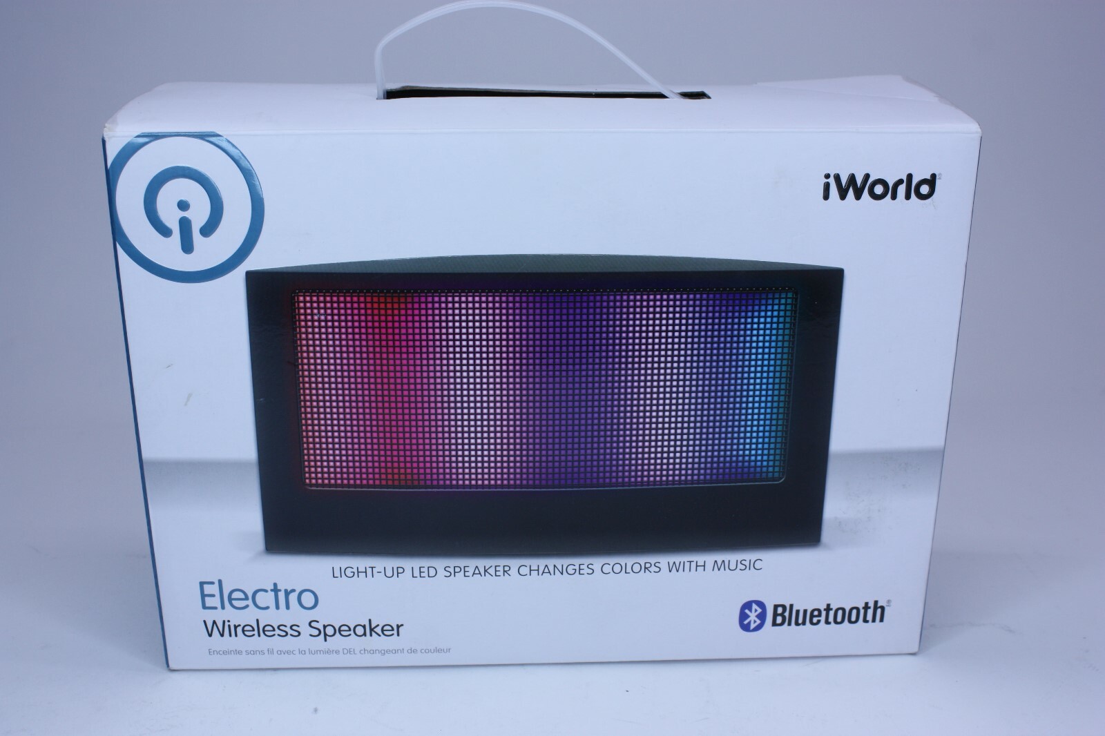 New iWorld Electro Bluetooth Wireless Speaker Light Up Color Change | eBay