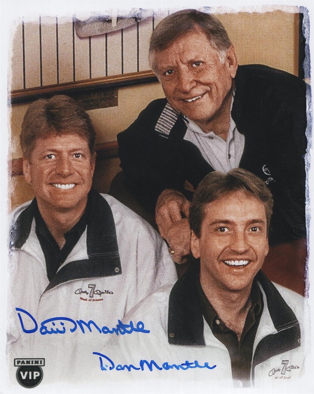 Danny & David Mantle- Signed Photograph (Mickey Mantle's Sons) | eBay
