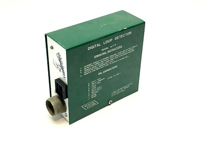 Traffic Control & Road Safety - Digital Loop Detector