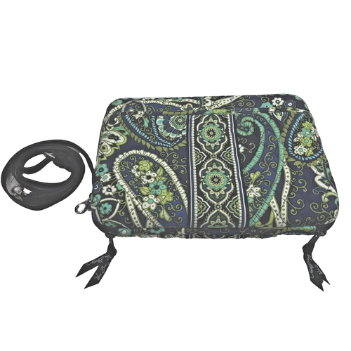 Vera Bradley iPad Case With Strap. Blue Green Floral Laptop Adjustable ...