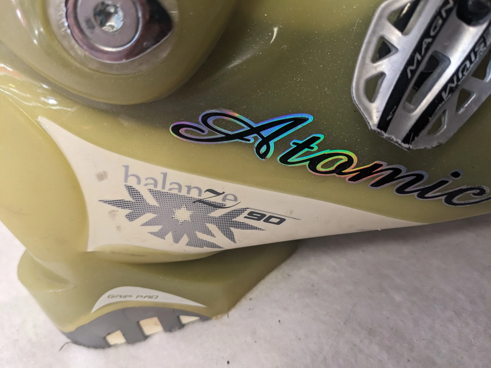 Atomic Balanze 90 Women's Ski Boots Size 24 Color Cream Condition Used ...