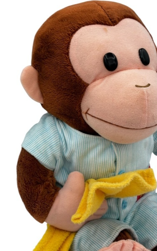 Curious George in Pajamas Stuffed Plush America's Favorite Monkey 12 ...