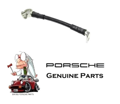 PORSCHE 911 BOXSTER CAYMAN Battery Cable NEG Genuine 997 611 090 00 ...