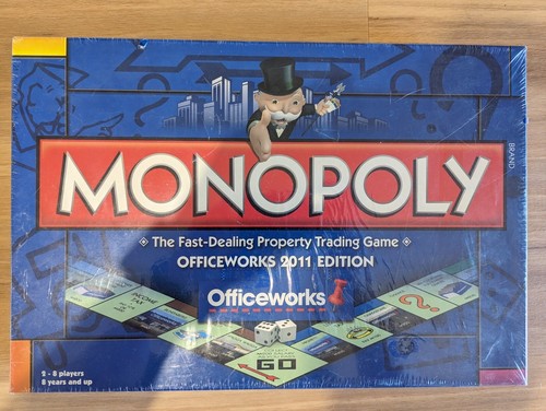 Monopoly Officeworks 2011 Board Game - Free Postage | eBay Australia