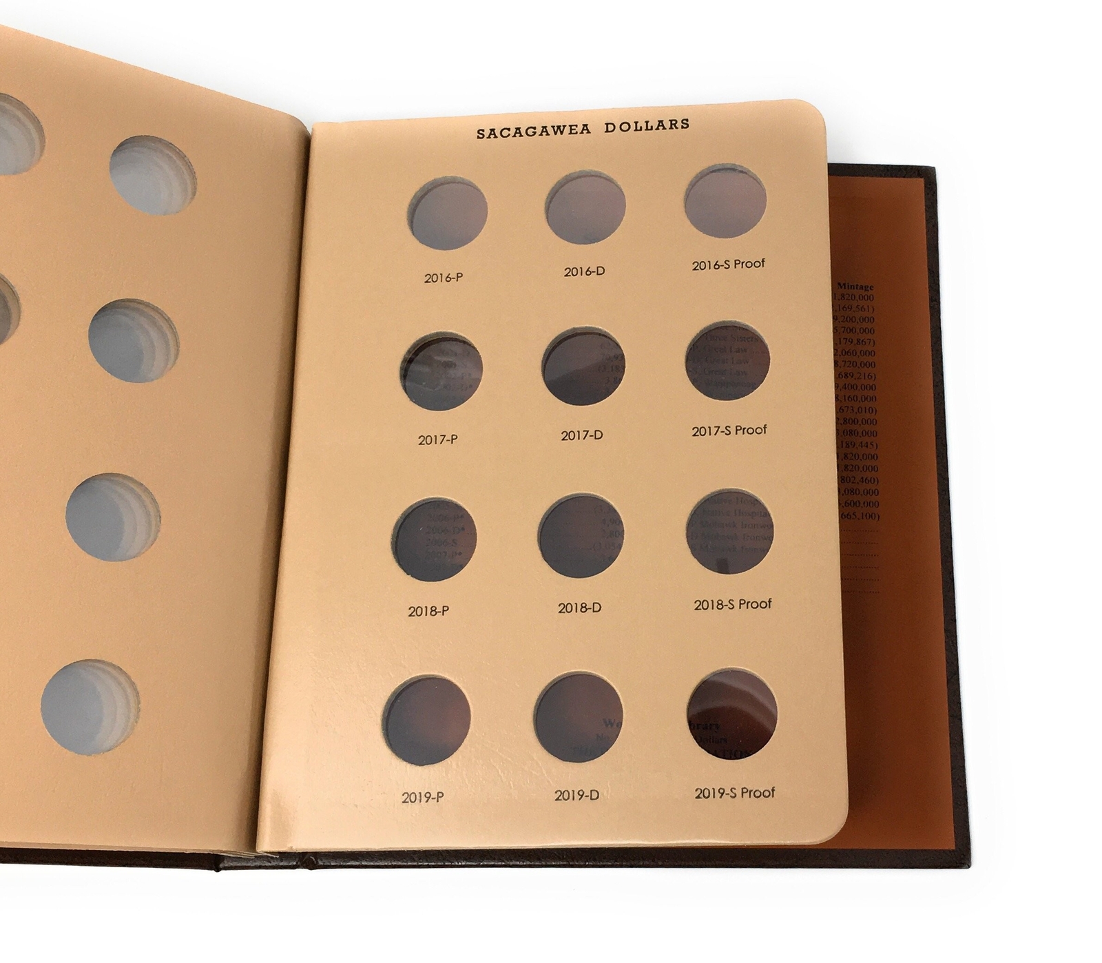 Dansco 8183 Sacagawea US Dollar Coin Album with Proof, 2000 - 2019 | eBay