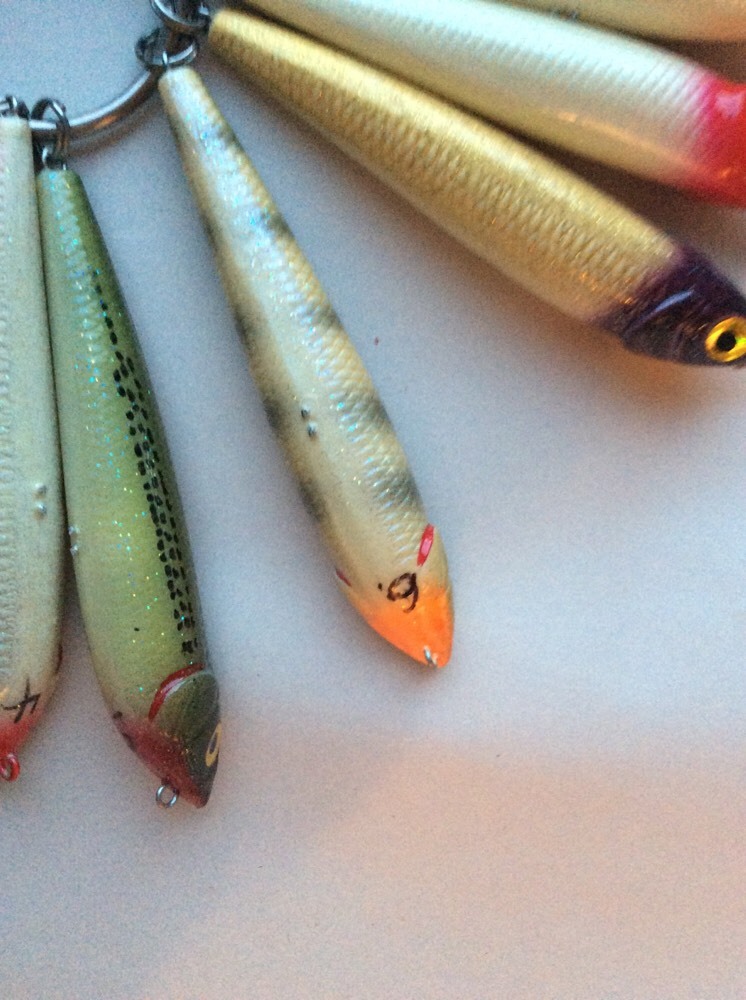 NINETEEN (19) STI! PUPFISH Lure SALESMAN SAMPLE RING-HARD TO FIND ...