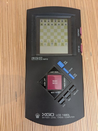 GO LCD 1680L Chess Computer 60-9499 Radioshack 16 levels Vintage | eBay