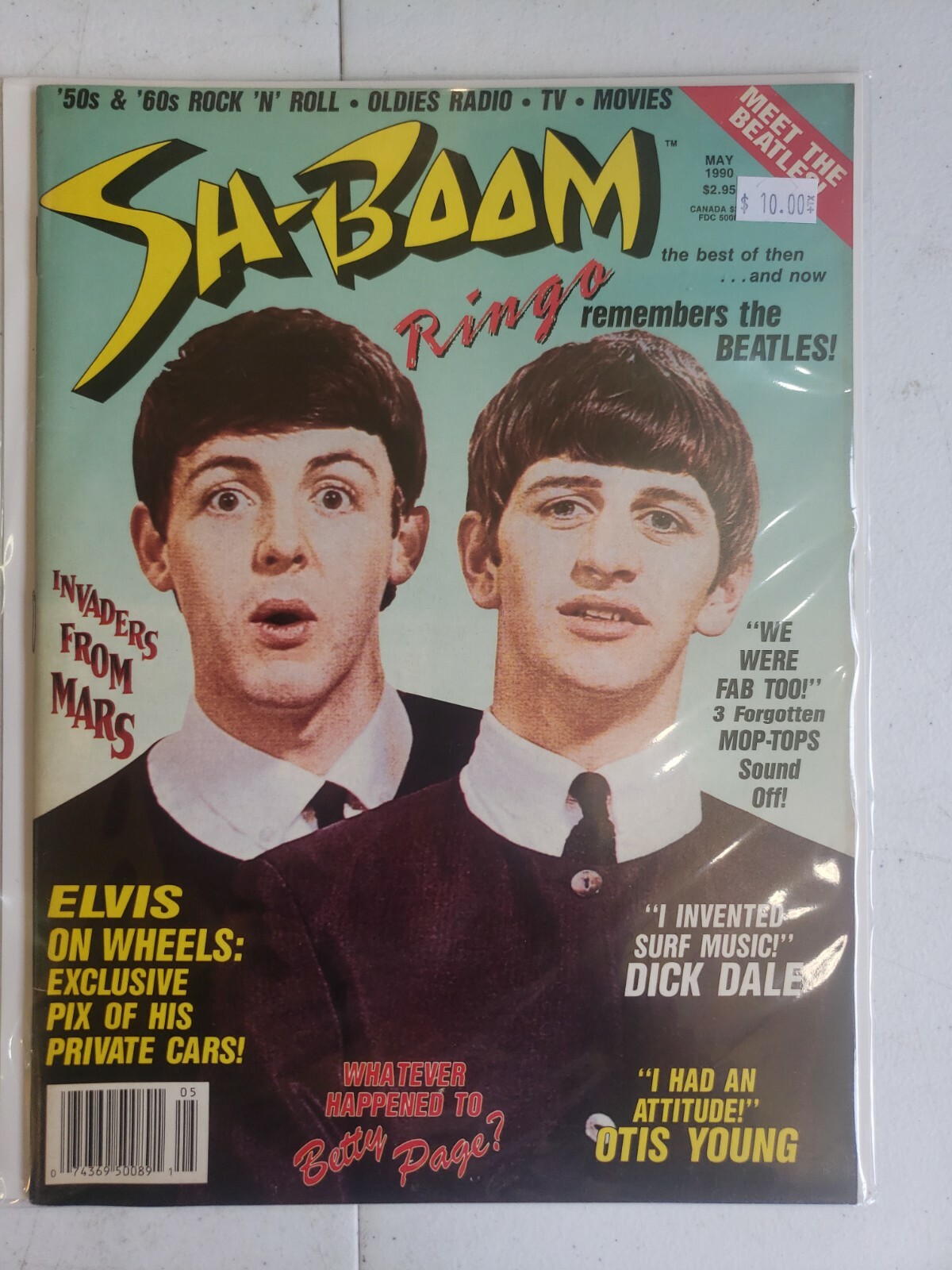 Sh-Boom Magazine May 1990 "Remembering the Beatles" Dick Dale Otis ...