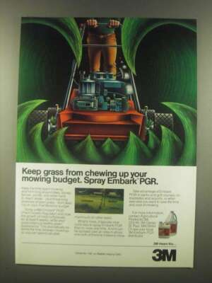 1985 3M Embark PGR Ad - Chewing Up Your Budget | eBay