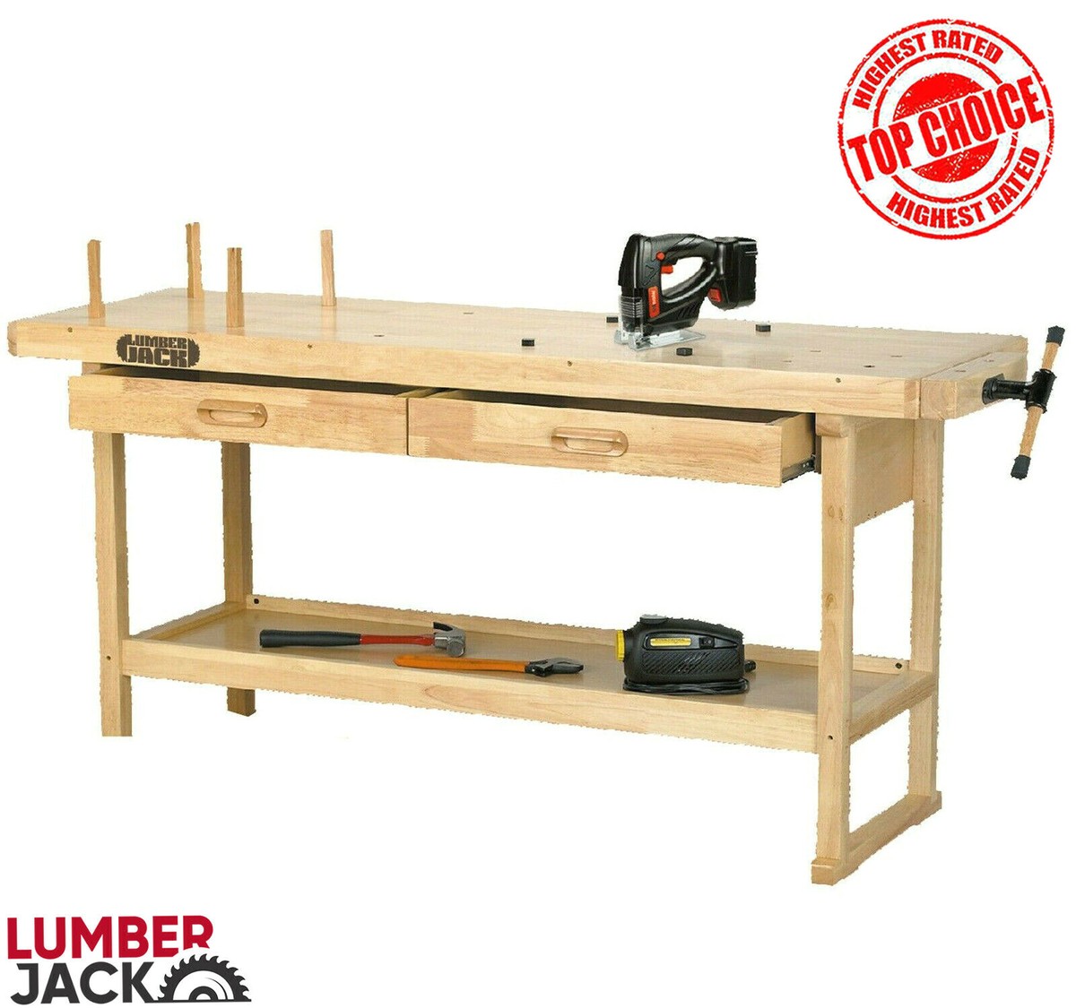 Woodworking Benches How To Build A Heavy Duty Workbench