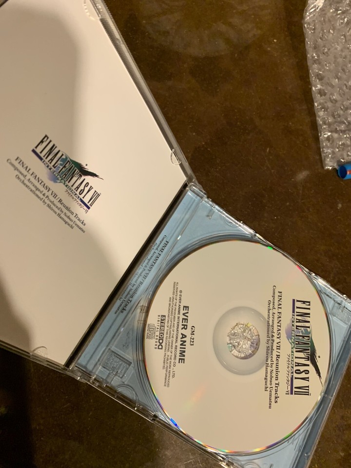FINAL FANTASY VII 7 reunion tracks OST CD GAME ANI SOUNDTRACK EVER ...