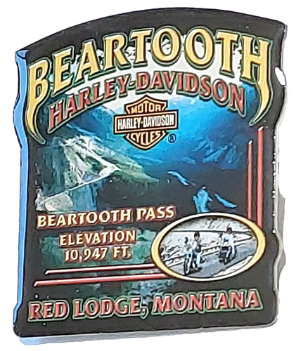 Beartooth Harley-Davidson Beartooth Pass Red Lodge, Montana Lapel Pin | eBay