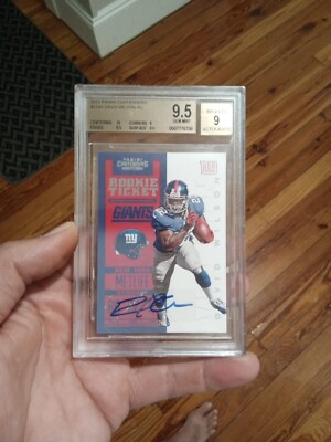 2012 Panini Contenders #214A David Wilson Auto RC Rookie | eBay