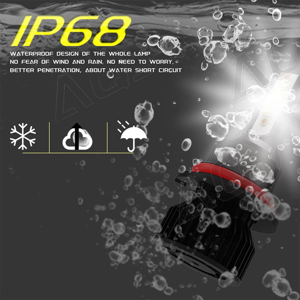 2PC LED Headlight Headlamp Bulb for International 4100 4200 4300 4400 ...