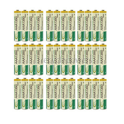 36 pcs AAA Rechargeable Battery 3A LR03 1350mAh 1.2V Ni-MH Cell BTY US ...