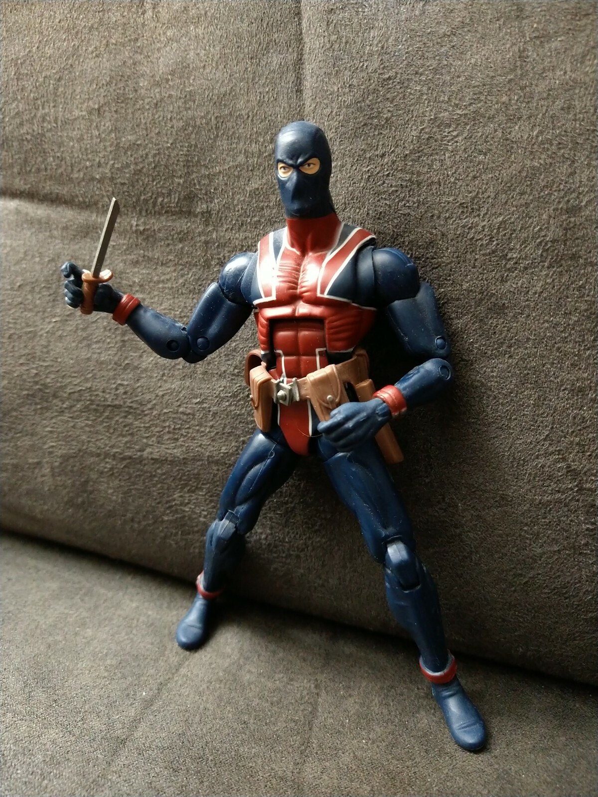 Union Jack Marvel Legends Red Hulk BAF wave Loose 6” Target Invaders | eBay