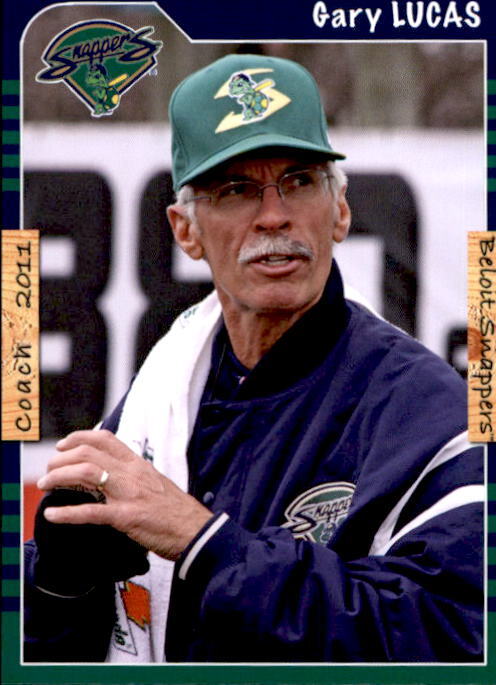 2011 Beloit Snappers Grandstand #16 Gary Lucas Pitching Coach Baseball ...