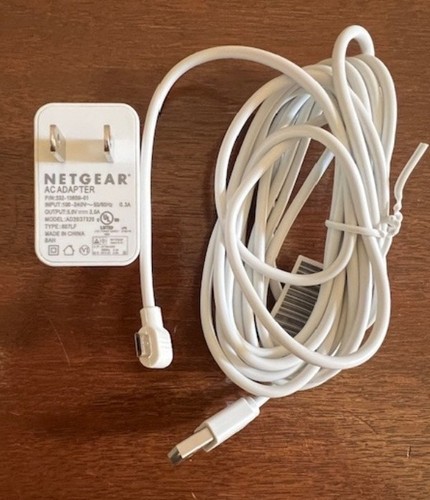 Genuine Netgear Arlo Q camera USB adapter and power cable NOT for Arlo ...