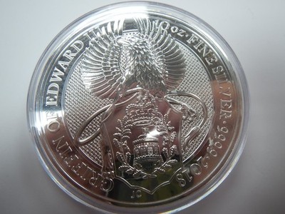 2018 10 oz British Silver Queen’s Beast Griffin Coin | eBay